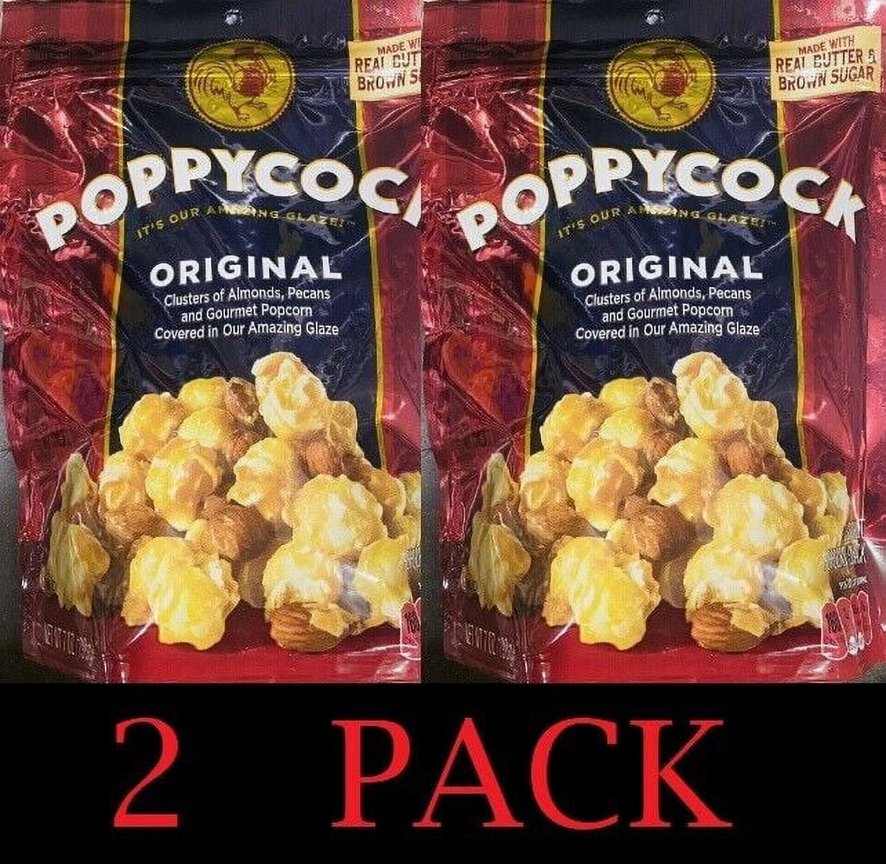 2x Orville Redenbacher POPPYCOCK ORIGINAL Gourmet Popcorn Clusters 7 Oz ...