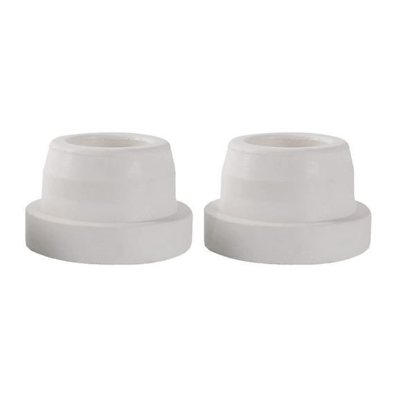 2x Outside Pool Ladder Bumpers for Inground Pool Ladder Rubber End Caps ...