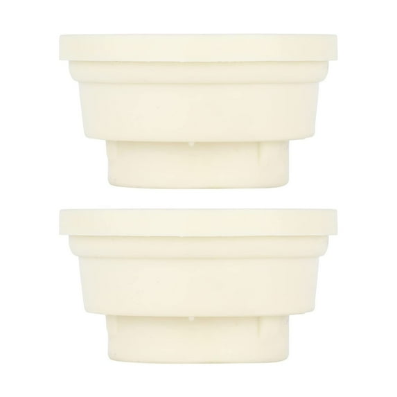 2x Outside Pool Ladder Bumpers for Inground Pool Ladder Rubber End Caps ...