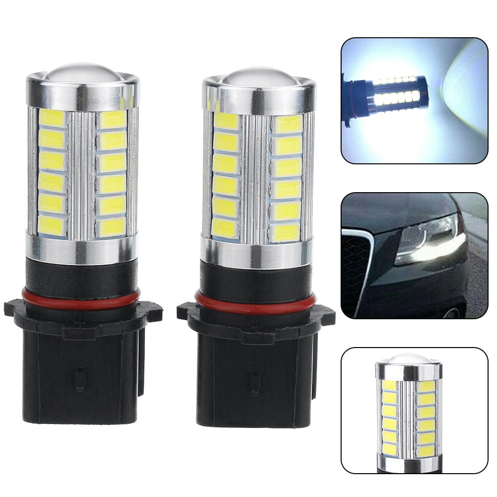 2X P13W White Led Bulb Fog Daytime Running Light Drl For A4 B8 ...
