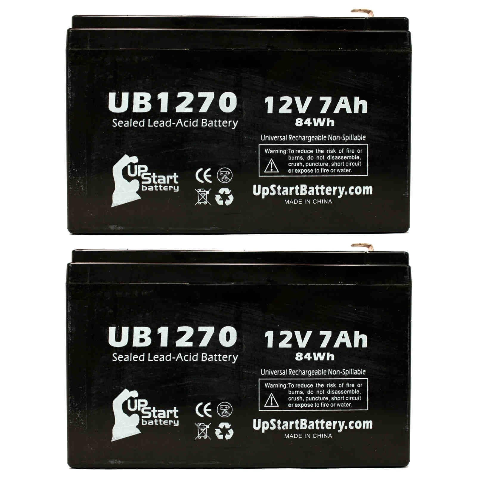 2x Pack - APC BACK-UPS 1500 XS1500 Battery Replacement - UB1270 ...