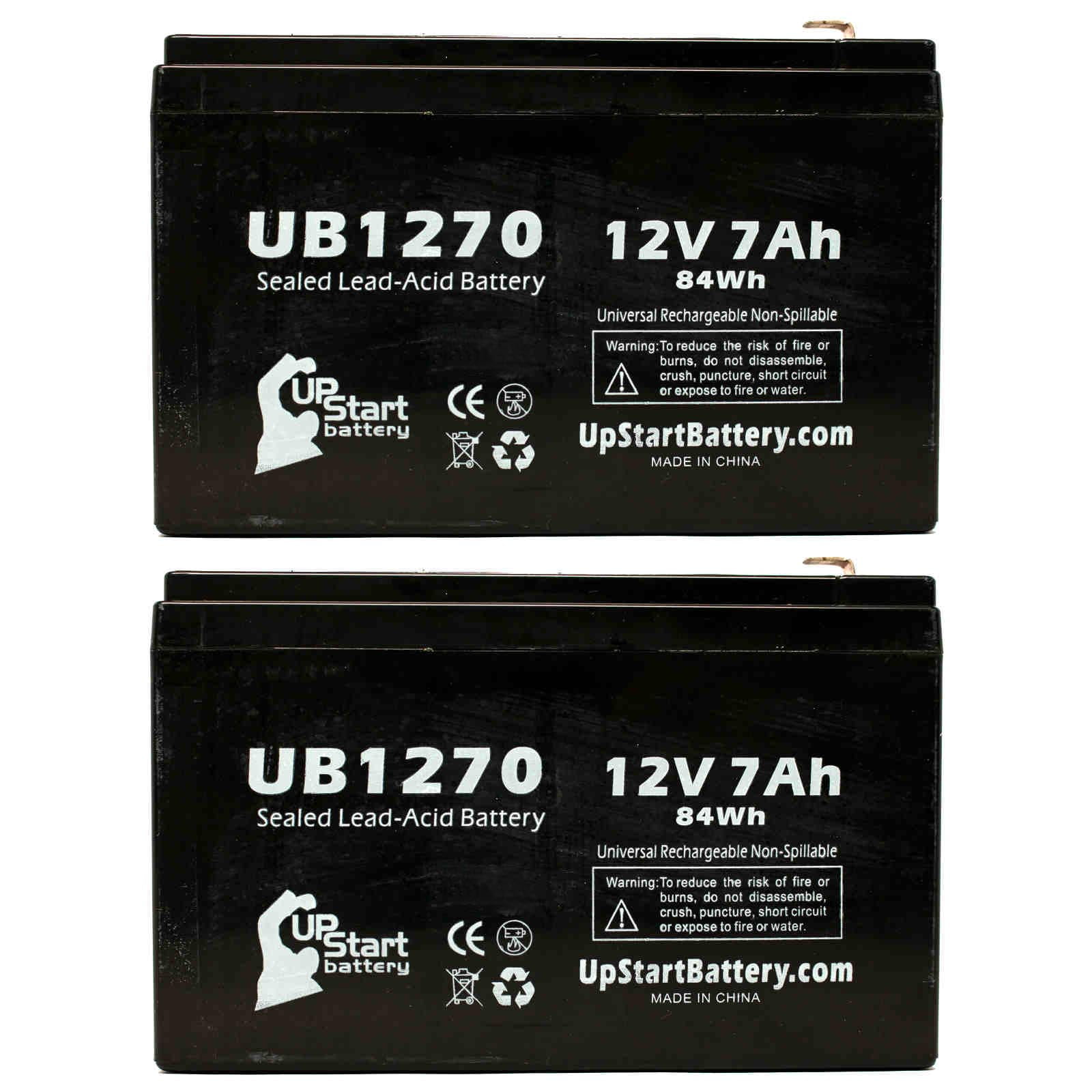 2x Pack - Best Technologies Fortress 1050 Battery Replacement - UB1270 ...