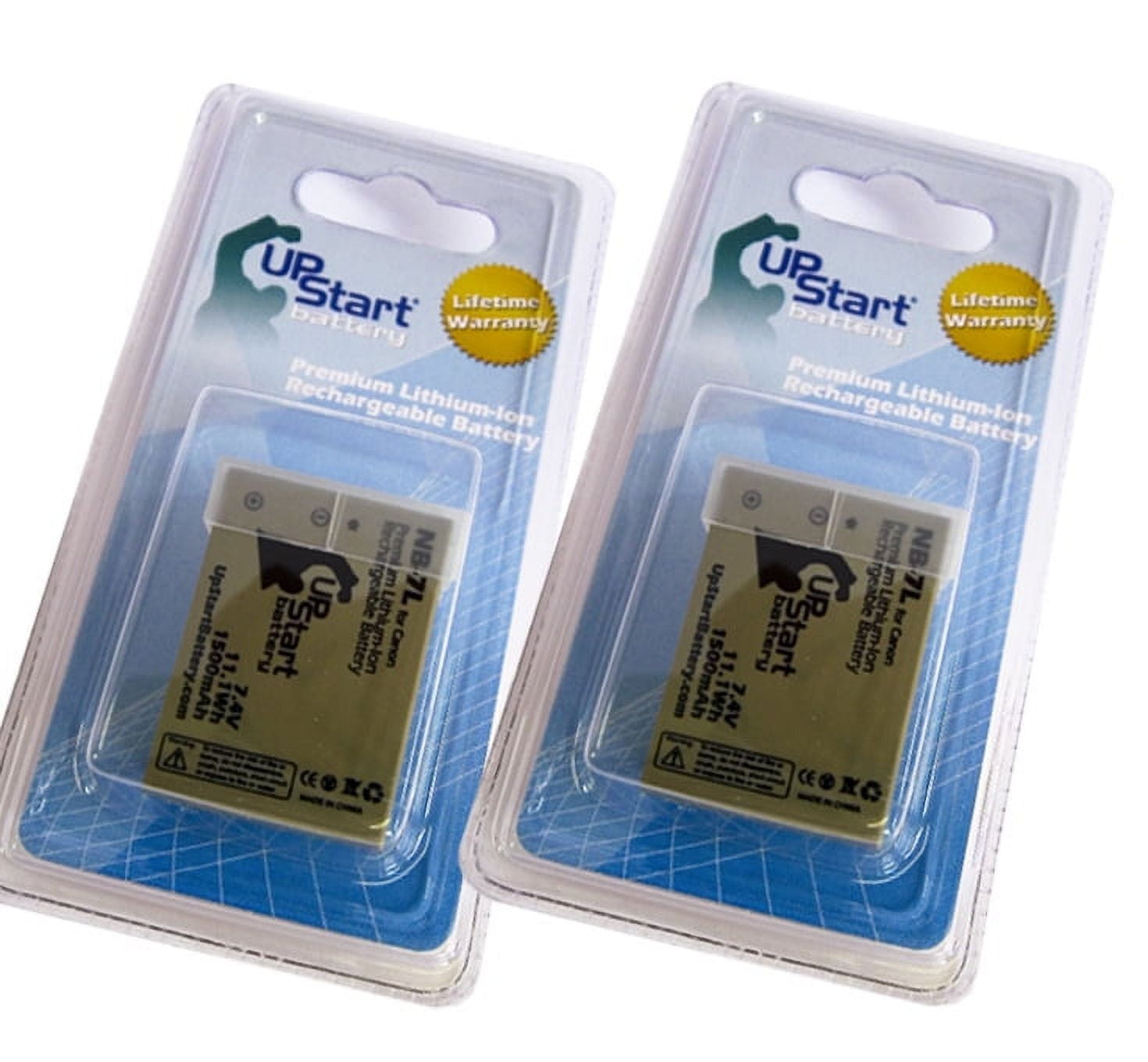 2x Pack - Canon NB-7L Battery - Replacement for Canon NB-7L Digital ...
