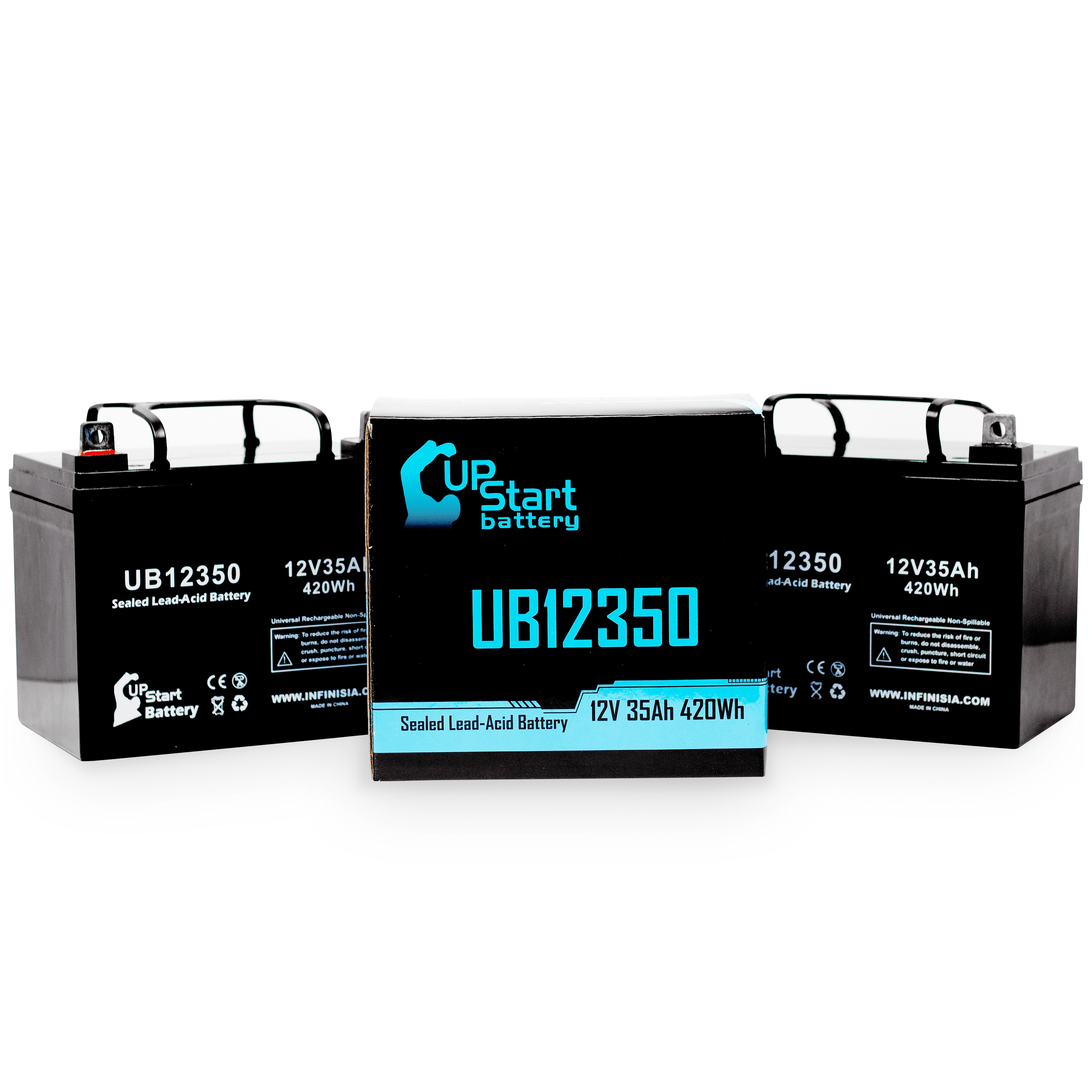 2x Pack - Chauffer Mobility VIVA MWD POWER CHAIR Battery Replacement ...