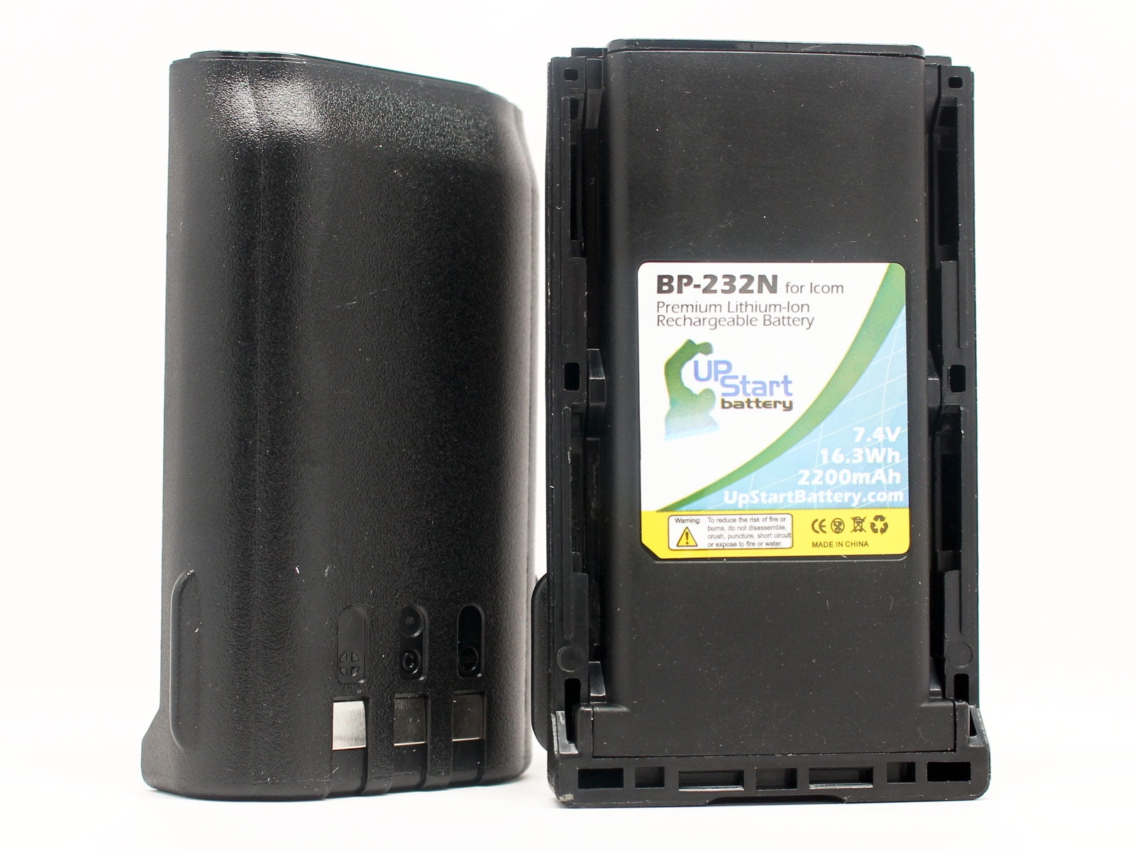 2x Pack Compatible Icom BP-232 Battery - Compatible for Icom BP232N Two ...