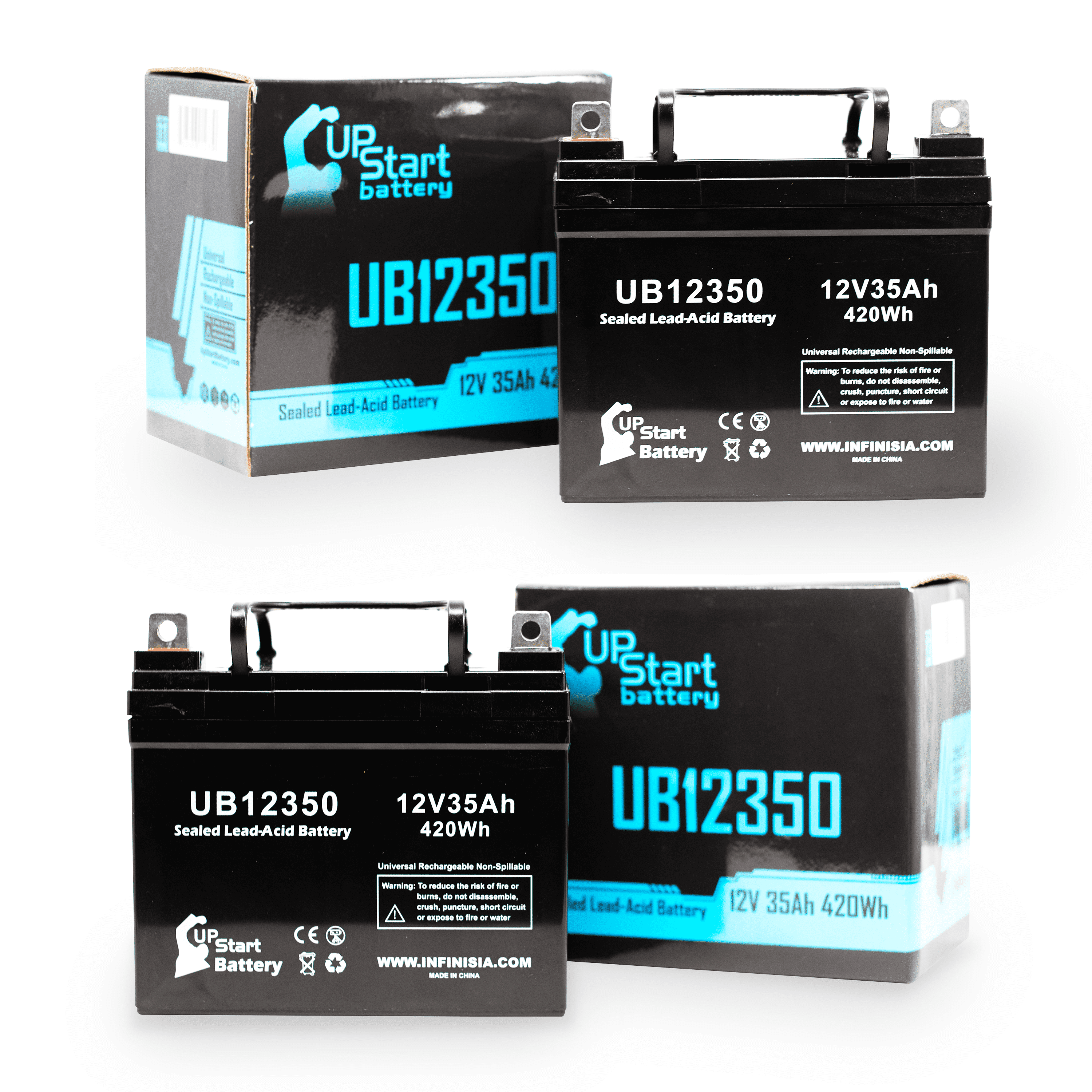 2x Pack - Compatible UNION BATTERY MX12310C Battery - Replacement ...