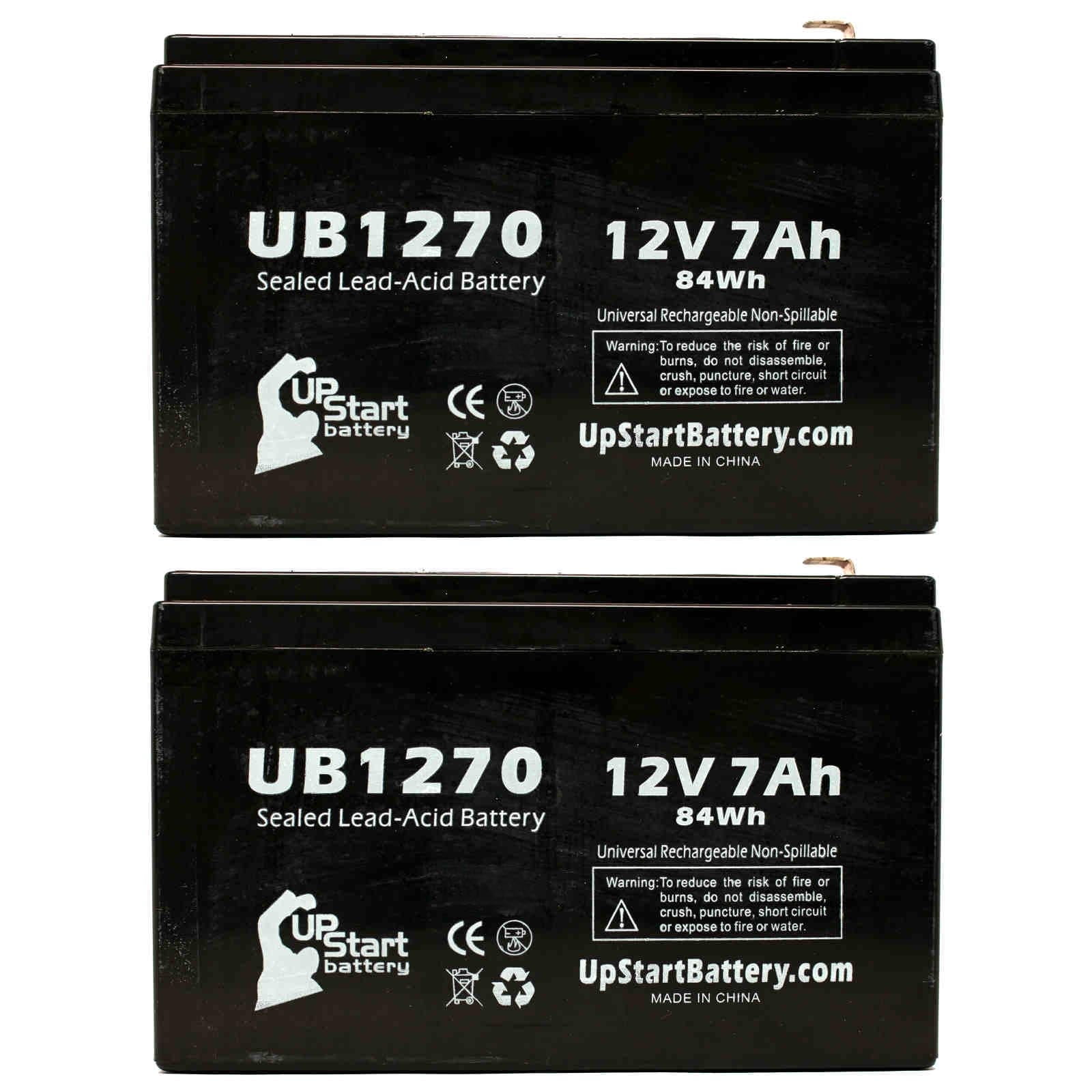 2x Pack - EATON / POWERWARE 9125-700 Battery Replacement - UB1270 ...