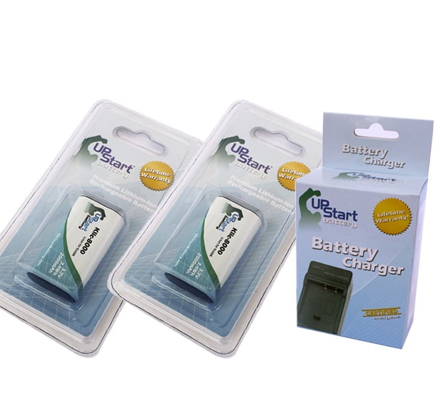 2x Pack - Kodak Easyshare Z1012 IS Battery + Charger - Replacement for ...