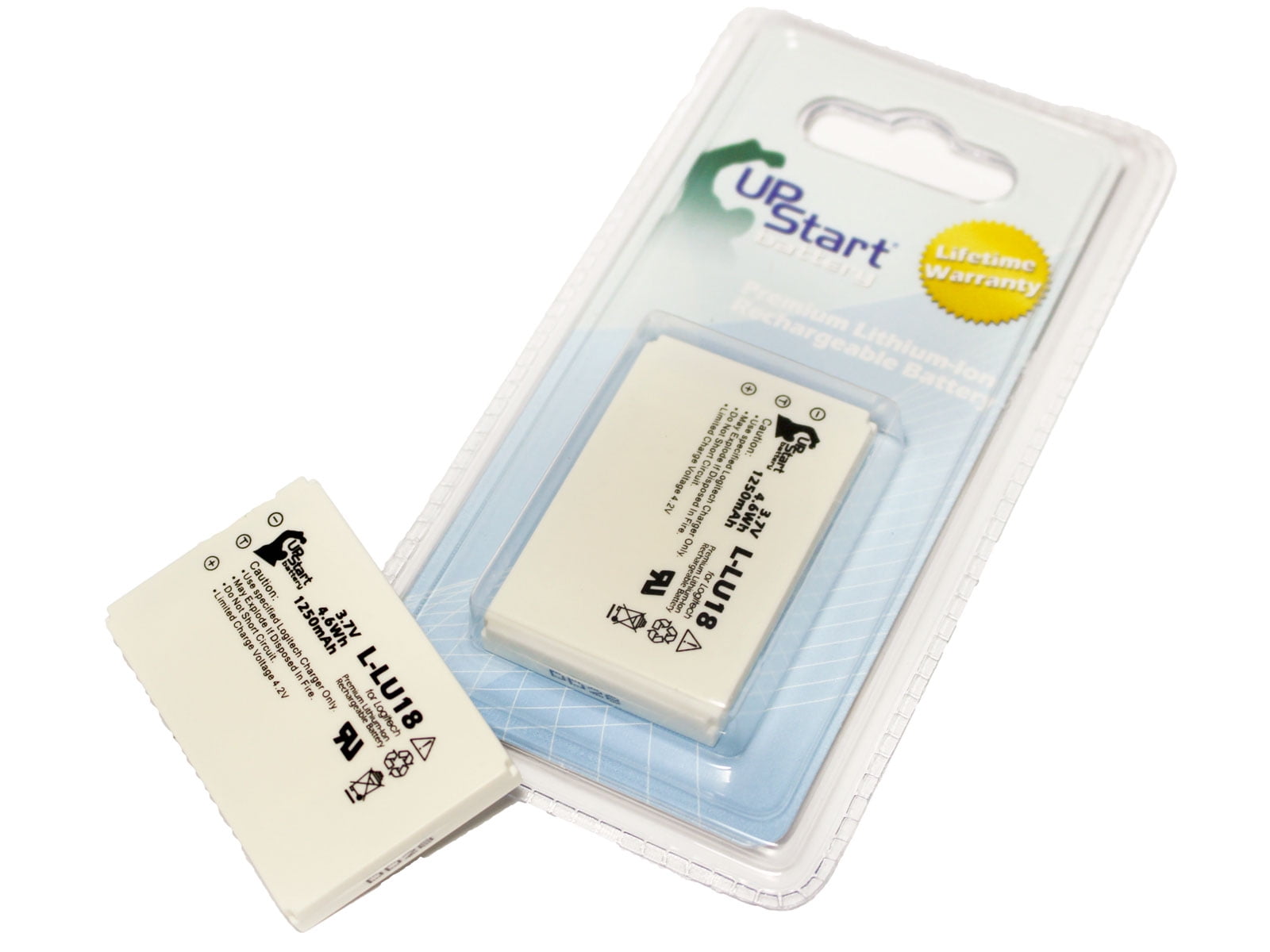 2x Pack - Logitech L-LU18 Battery - Replacement for Logitech Universal ...
