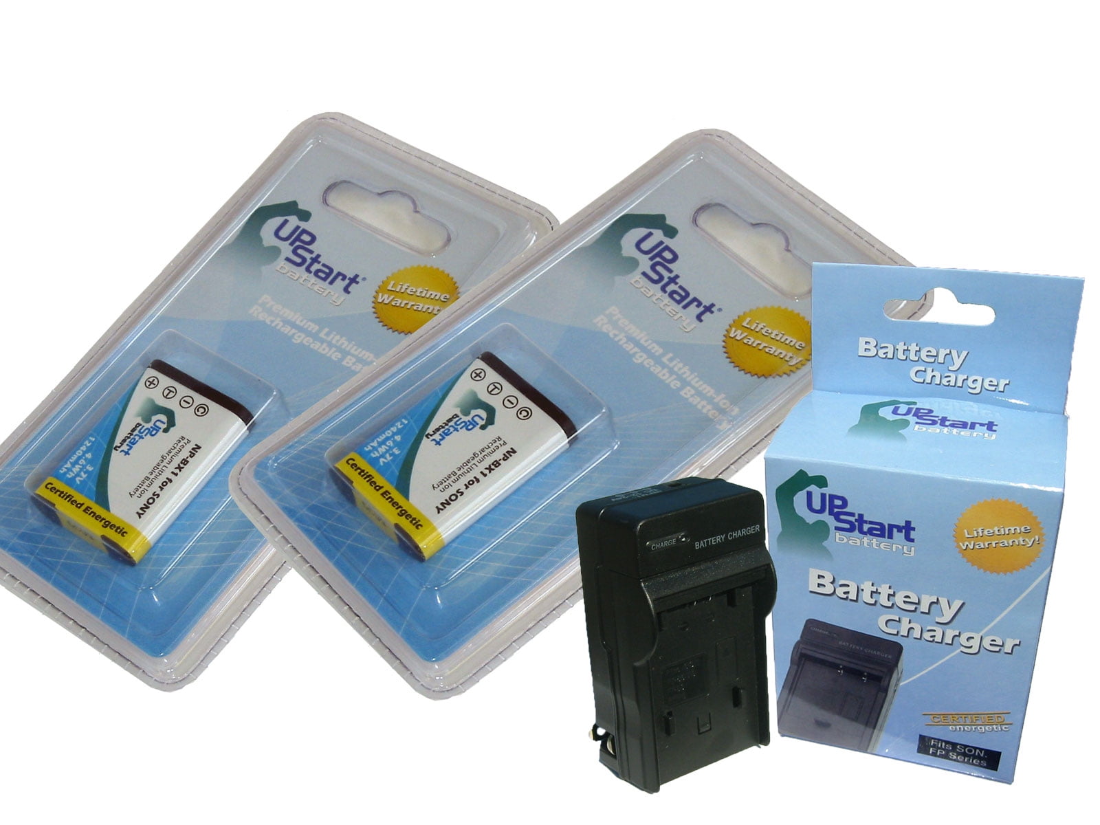 2x Pack - NP-BX1 Replacement Camera Battery + Charger for Sony ...