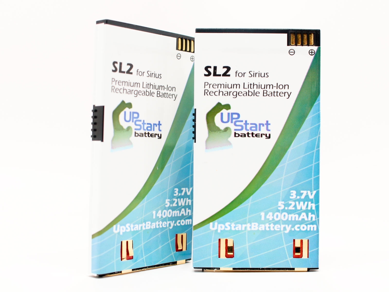 2x Pack - Sirius 01070000014 Battery - Replacement for Sirius Stiletto ...