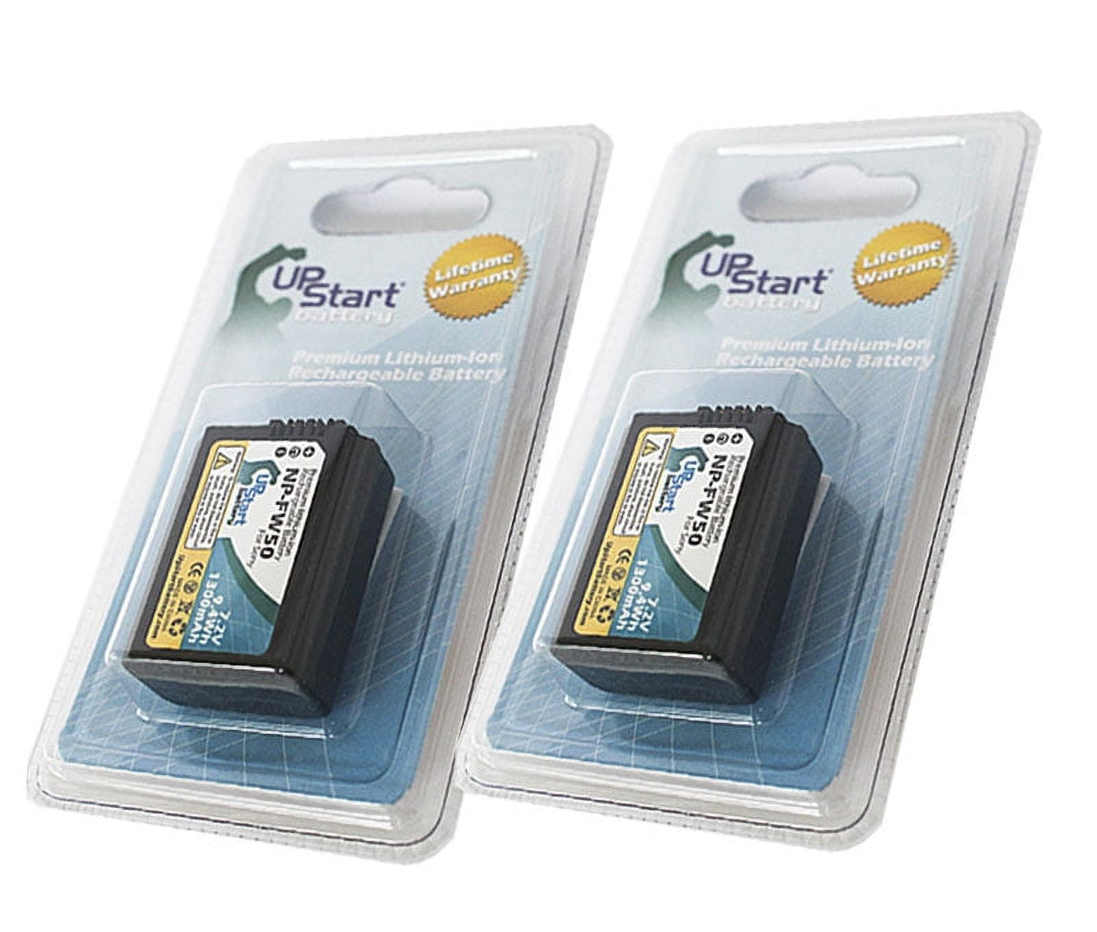 2x Pack - Sony Alpha A3000 Battery - Replacement for Sony NP-FW50 ...