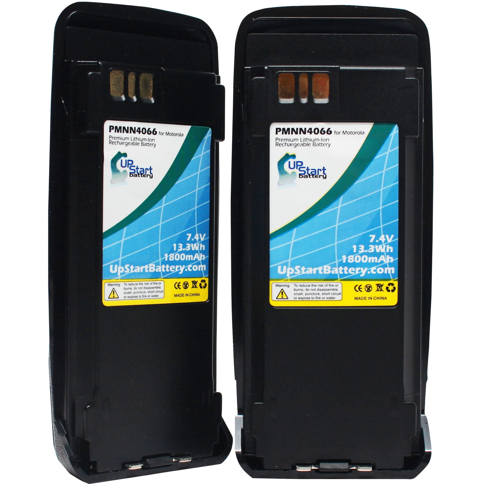 2x Pack - UpStart Battery Motorola MotoTRBO DP3601 Battery Replacement ...