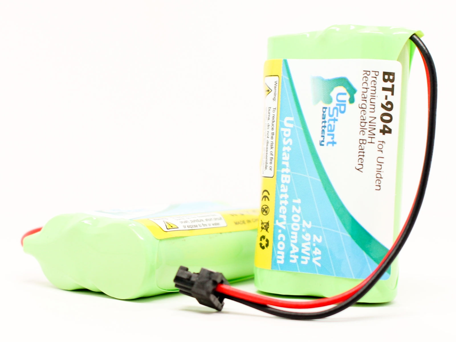 2x Pack - UpStart Battery Uniden DECT1588-3 Battery - Replacement for ...