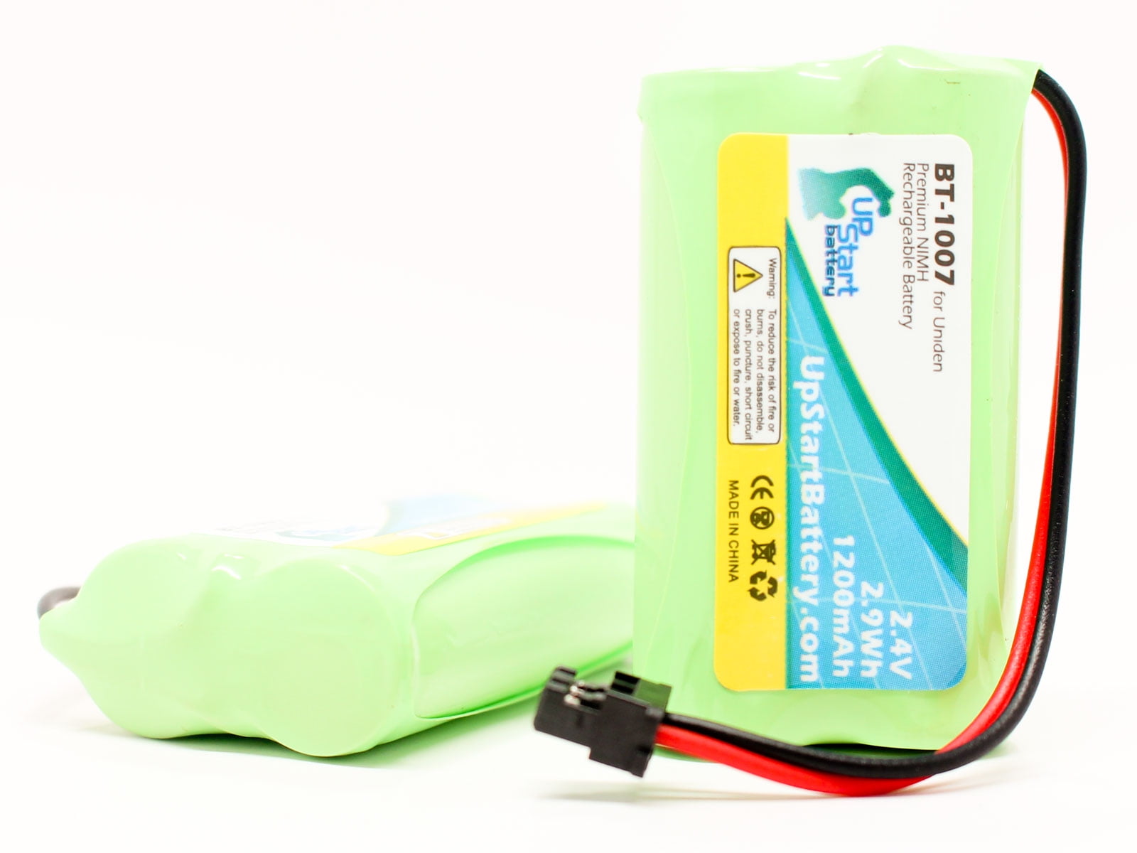 2x Pack - UpStart Battery Uniden DECT1588-5 Battery - Replacement for ...