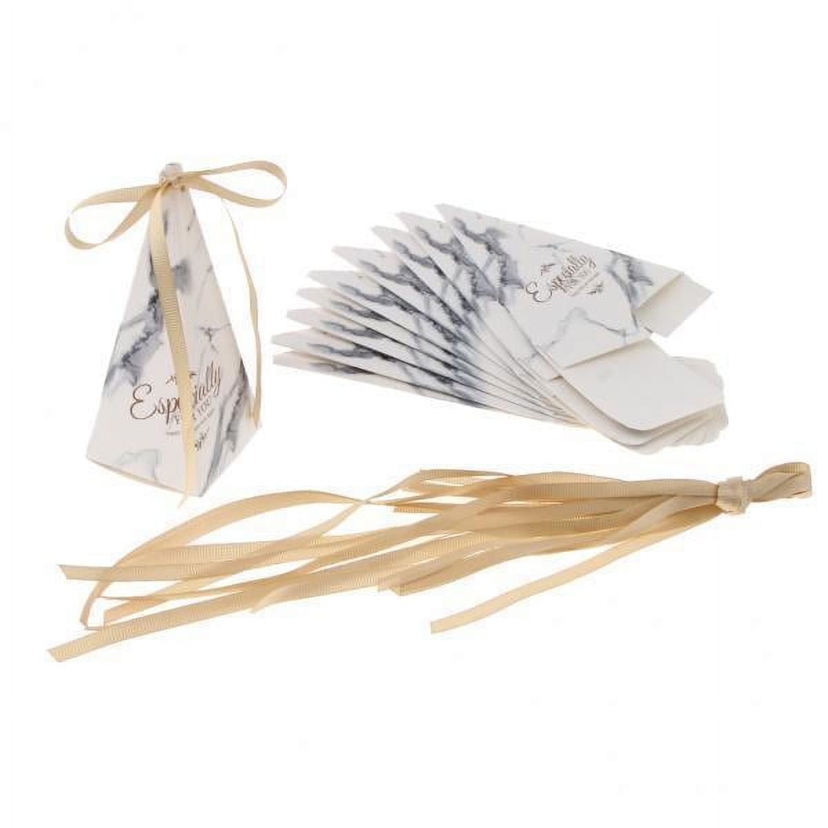 2x Pieces of 10 Triangle Shape Candy Boxes Party Gift Favors for ...