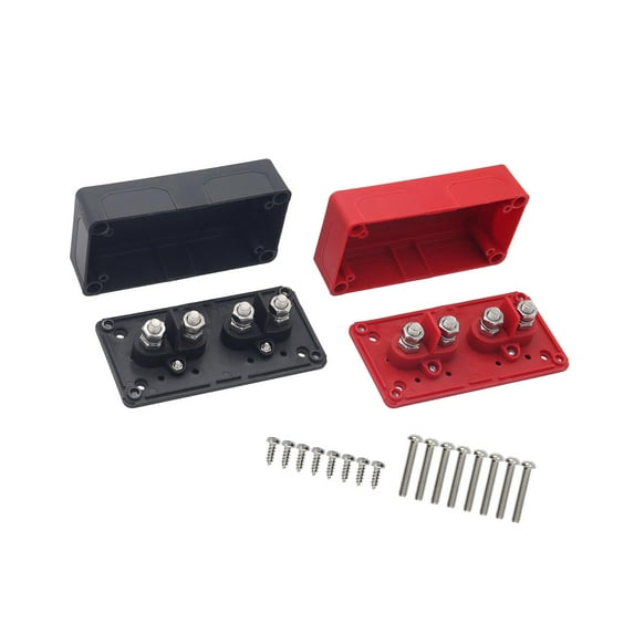 2x Power Distribution Block 300A Junction Block for Yachts Vehicles Car ...
