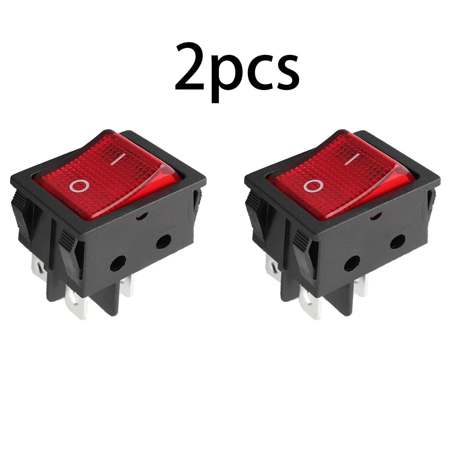 2x Power Heat Press Rocker Power Switch 30A 250V 4 Pin 2 Position ON ...