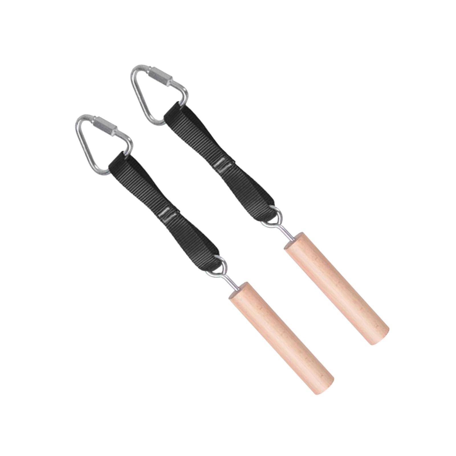 2x Pull up Handles Grips Exercise Handle Fitness Equipment Home Gyms ...