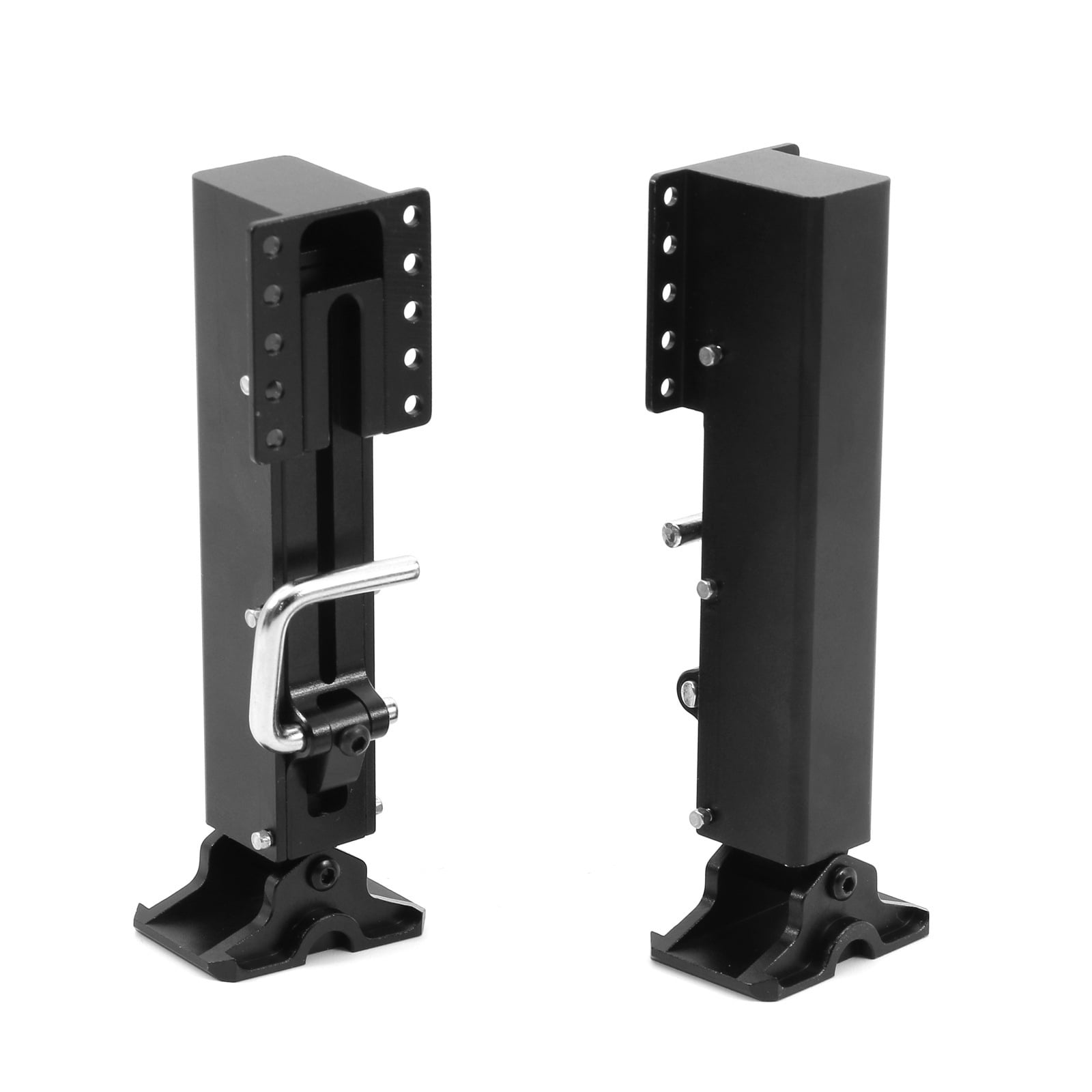 2x RC High-Low Trailer Compatible Metal Legs Strengthens Stability for ...