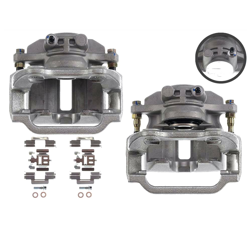 2x Rear Brake Calipers w/ Bracket For Classic DTS DeVille Sierra ...