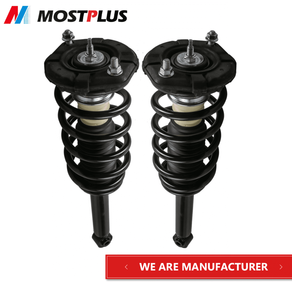 2x Rear Shock Struts Assembly For 00-01 Infiniti I30 00-03 Nissan ...