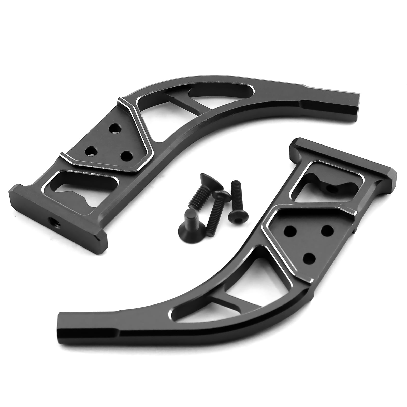 2x Rear Wing Support Bracket for ARRMA 1/7 LIMITLESS ALL-ROAD Easy to ...
