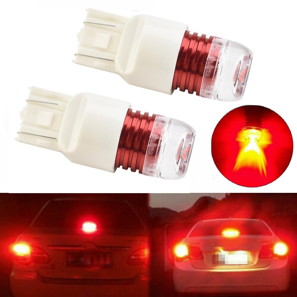 2x Red Strobe Flashing Blinking LED Lamp for Honda Civic Accord Brake ...
