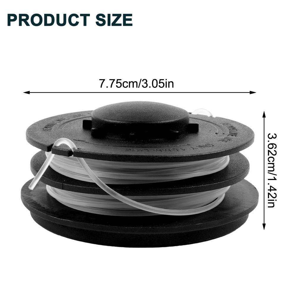2x Replacement Spools Fits For Einhell Electric Grass Trimmer GC-ET ...