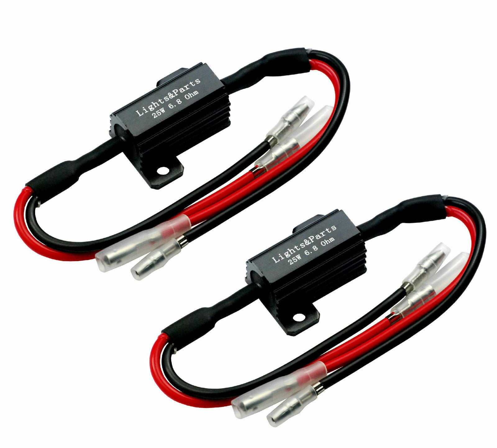 Safini 25W 6.8 ohm LED Load Resistor, 2 Count - Walmart.com