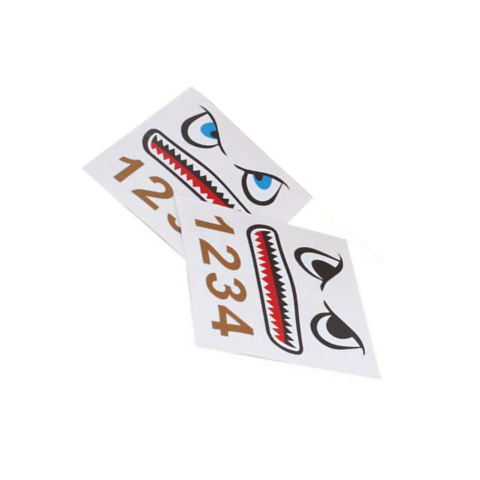 2x Shark Expression Eye Stickers for DJI Mavic Pro Drone 3D Effect, 11 ...