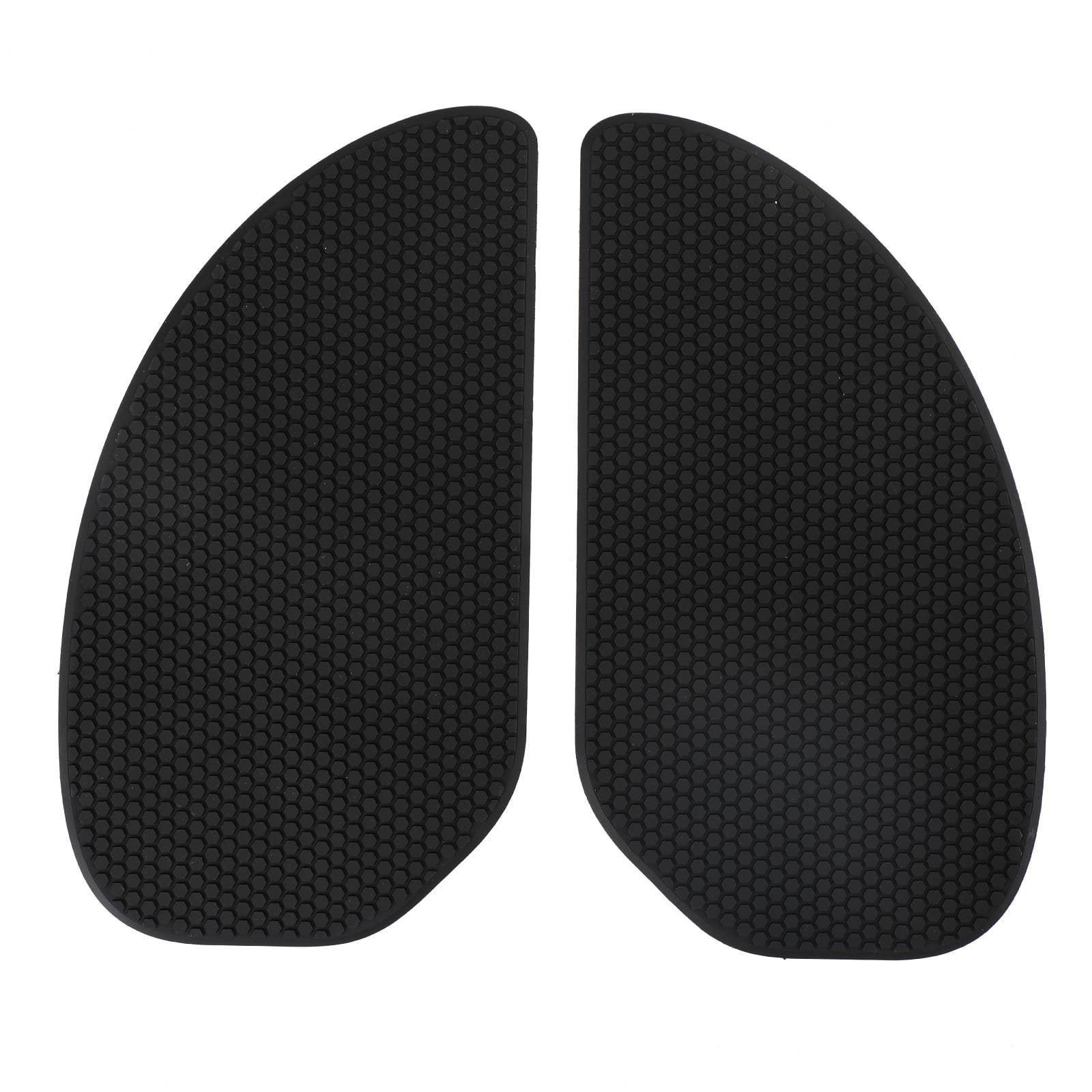 2x Side Tank Traction Grips Pads For Cafe Racer Custom Bobber Chopper ...