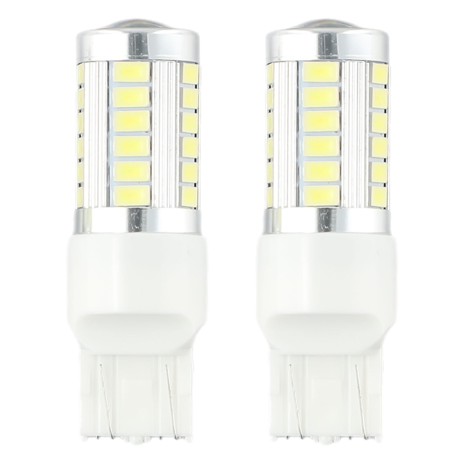 2x T20 W21/5W 7443 5630 33SMD DUAL FILAMENT LED DRL SIDELIGHT SUPER ...