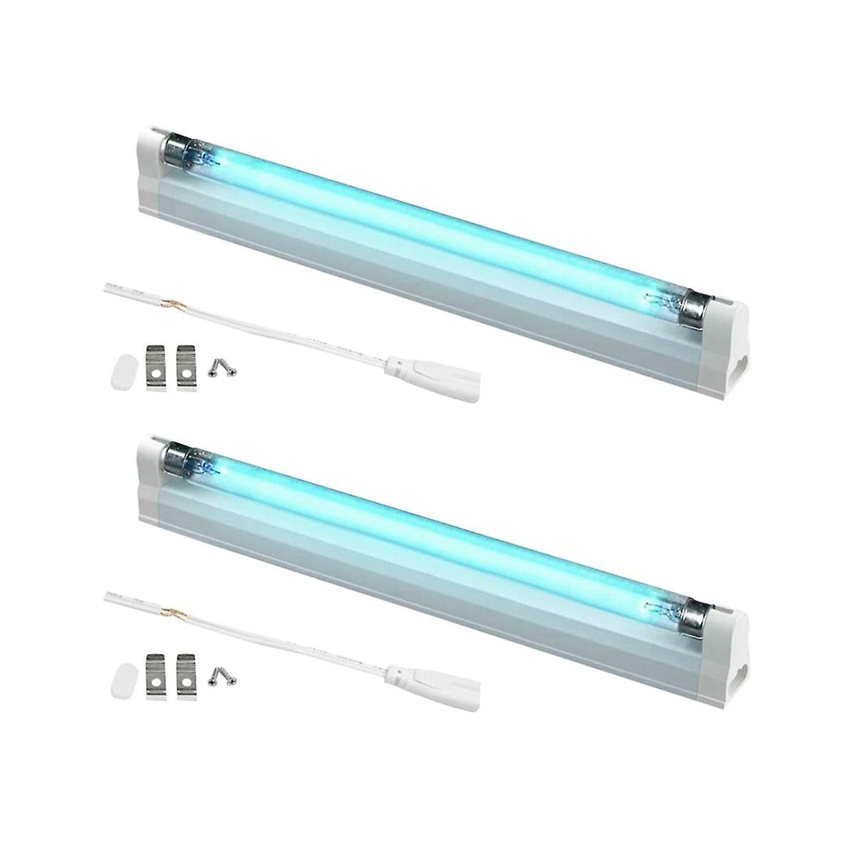 2x T5 6w Led Uv Lamp Quartz Ultraviolet Uvc Germicidal Light ...