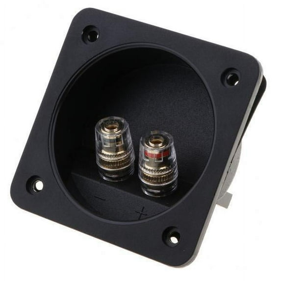 2x Terminal Cup Connector Parts Binding Posts Gold Banana Jacks ...