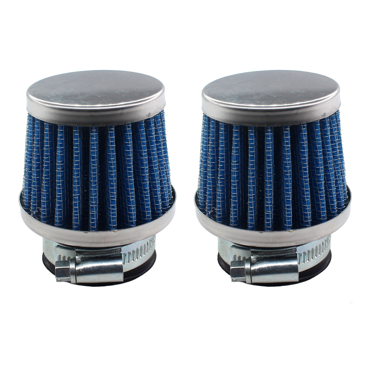 2x Universal Motorcycle 34mm 35mm 36mm Air Filter For Dirt Pit Bike ...