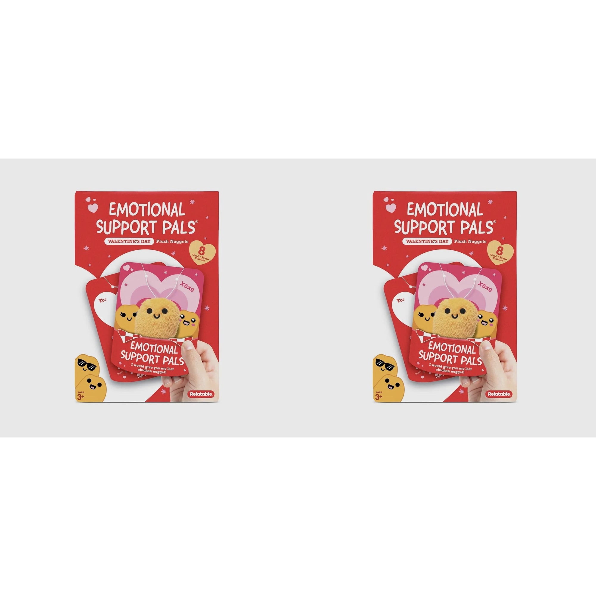 2x What Do You Meme? Emotional Support Pals Valentine's Day Chicken ...