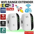 WiFi Range Extender WiFi Extender Signal Booster - Covers Up To 5000 Sq ...