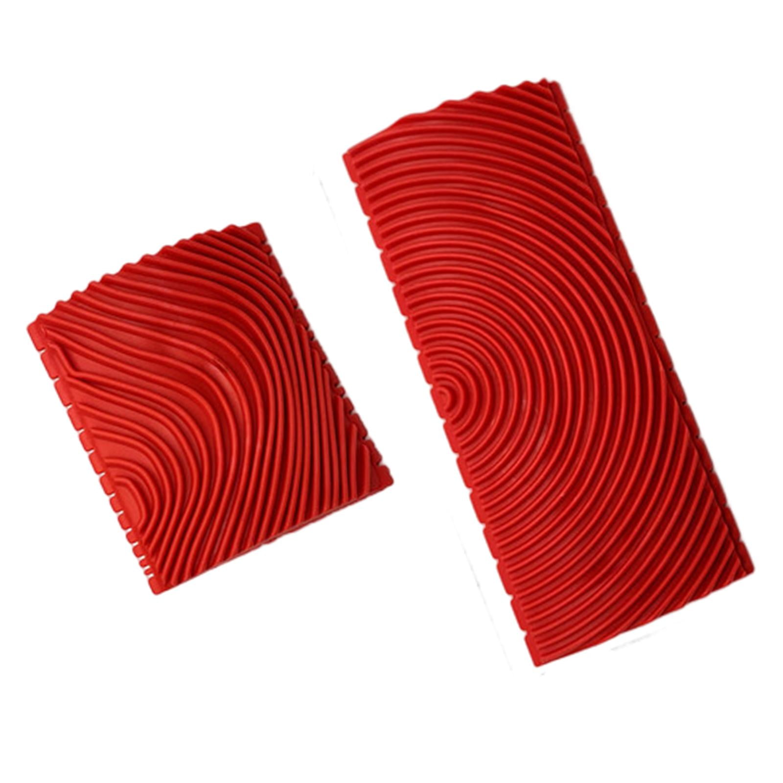 2x Wood Graining Tool Set Paint Look Like Wood Easy to Clean Reusable ...