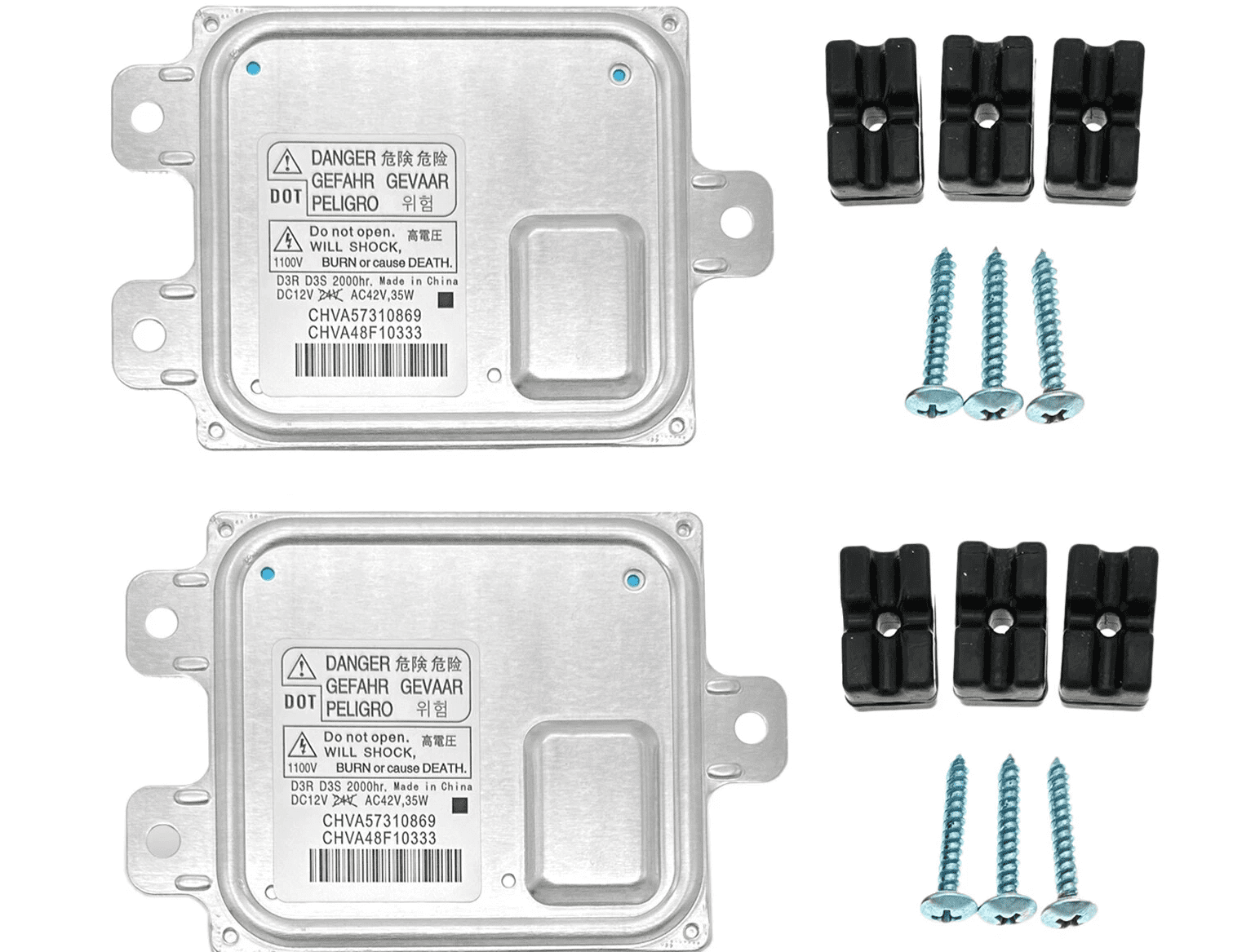 2x Xenon HID Ballast 68254149AA For 2015-2023 Dodge Charger Challenger ...