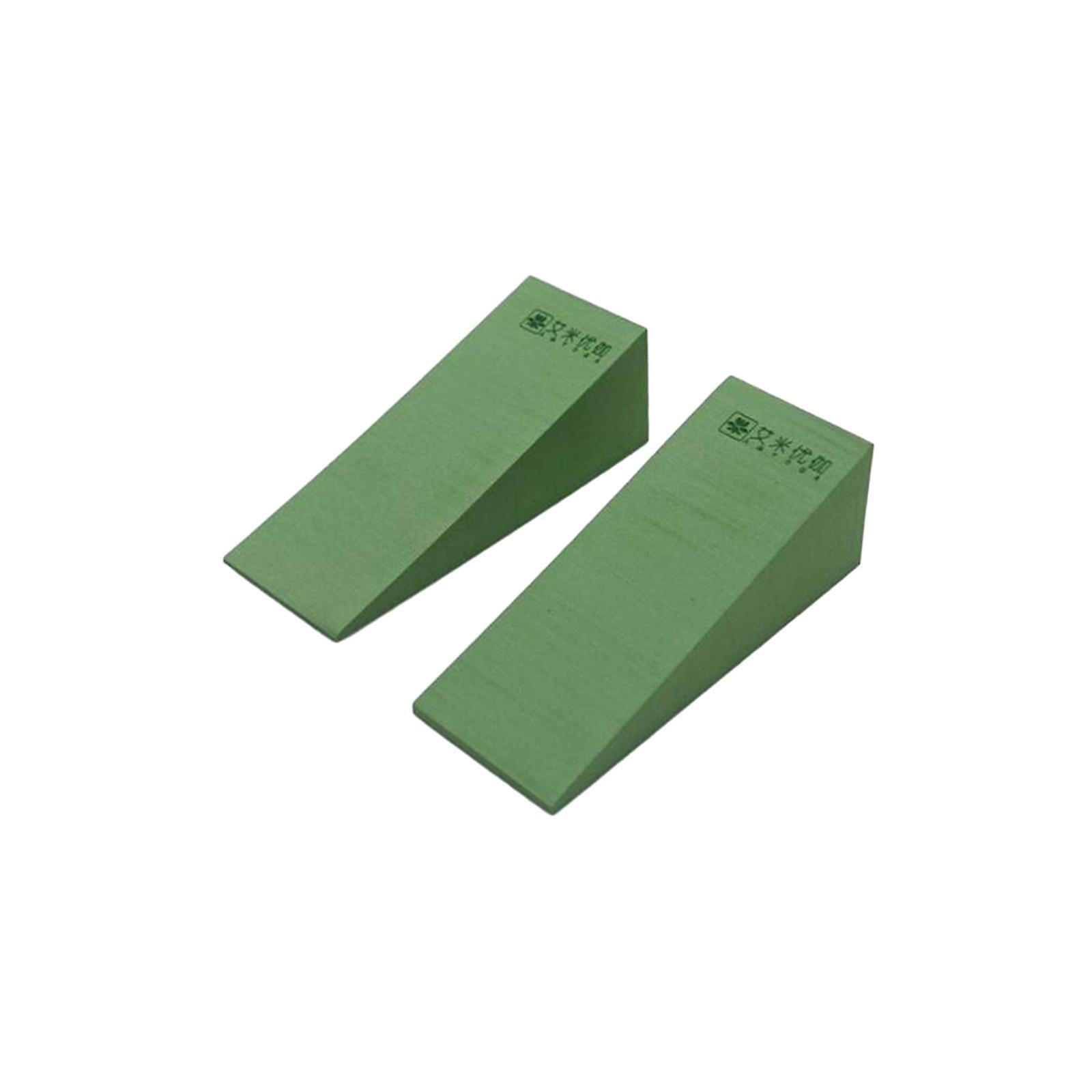 2x Yoga Foam Wedge Yoga Wedge Blocks Heel Elevated Wrist Back Support ...