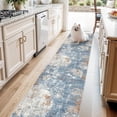 2x10 ft Washable Hallway Runner Rug – Non-Slip Low-Pile Long Carpet ...