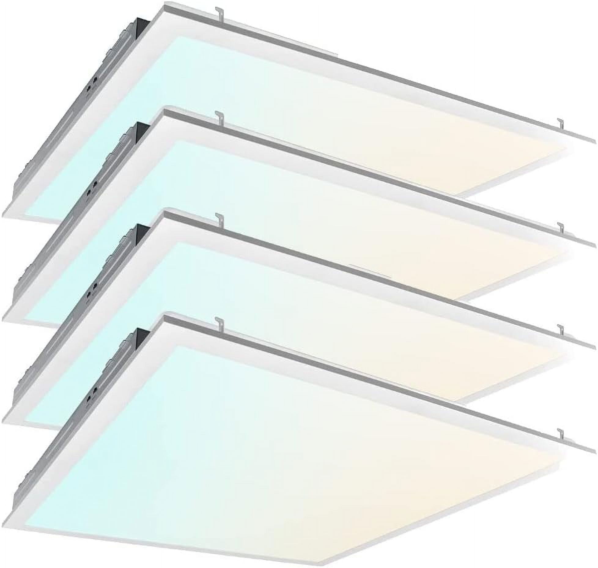 2x2 FT LED Light Flat Panel, 20/30/40W, CCT Selectable 30K | 35K | 40K | 50K | 65K, 0-10V ...