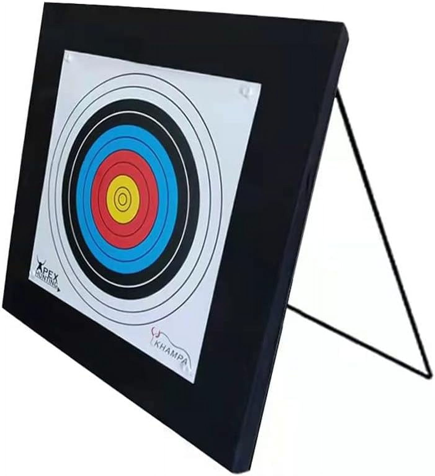 2x2 Ft Economy Bow Archery Target for Backyard - Includes 2 Paper ...