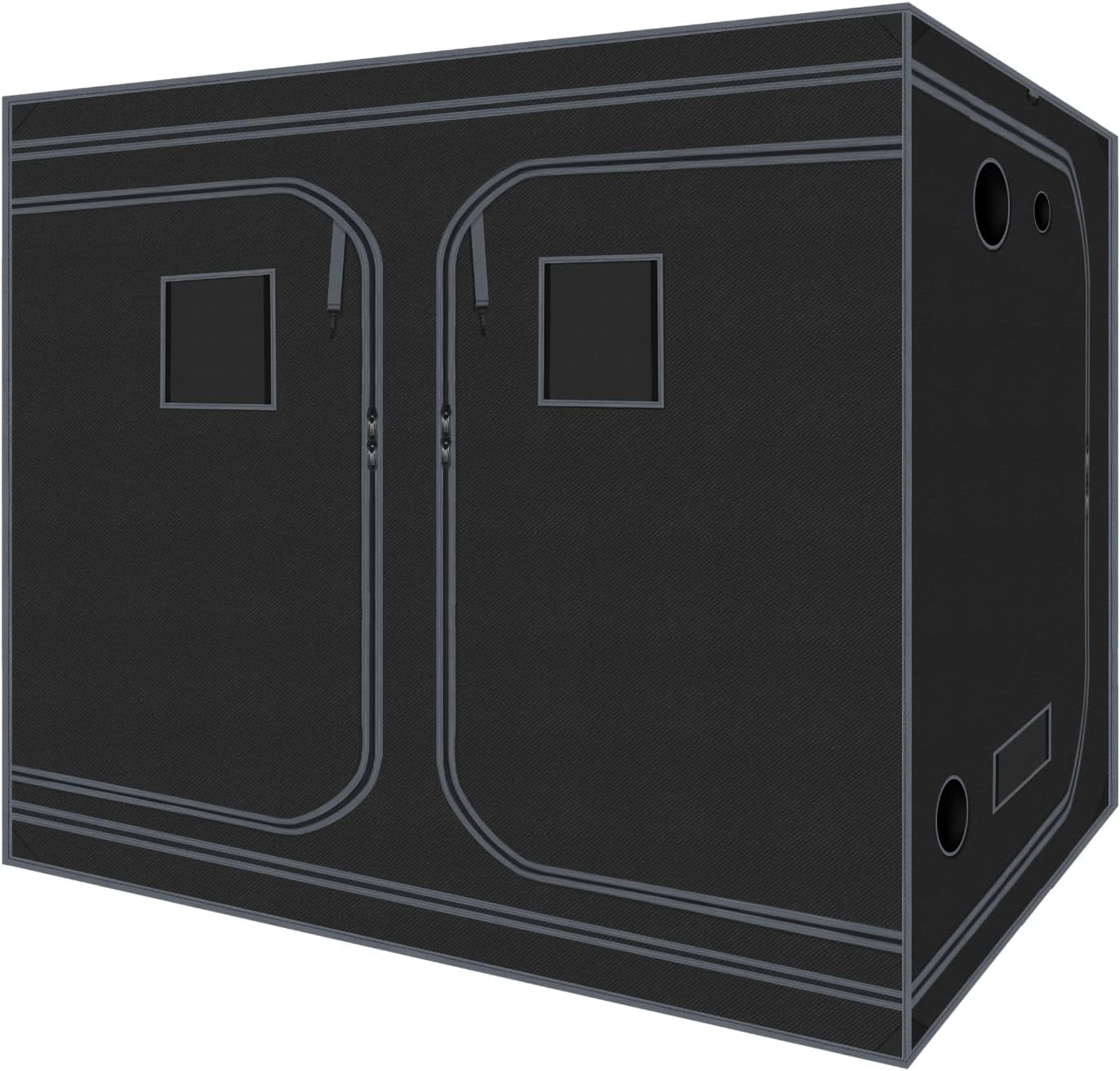 2x2 Grow Tent 24"x24"x36" Grow Tents 600D Mylar Hydroponic Indoor ...