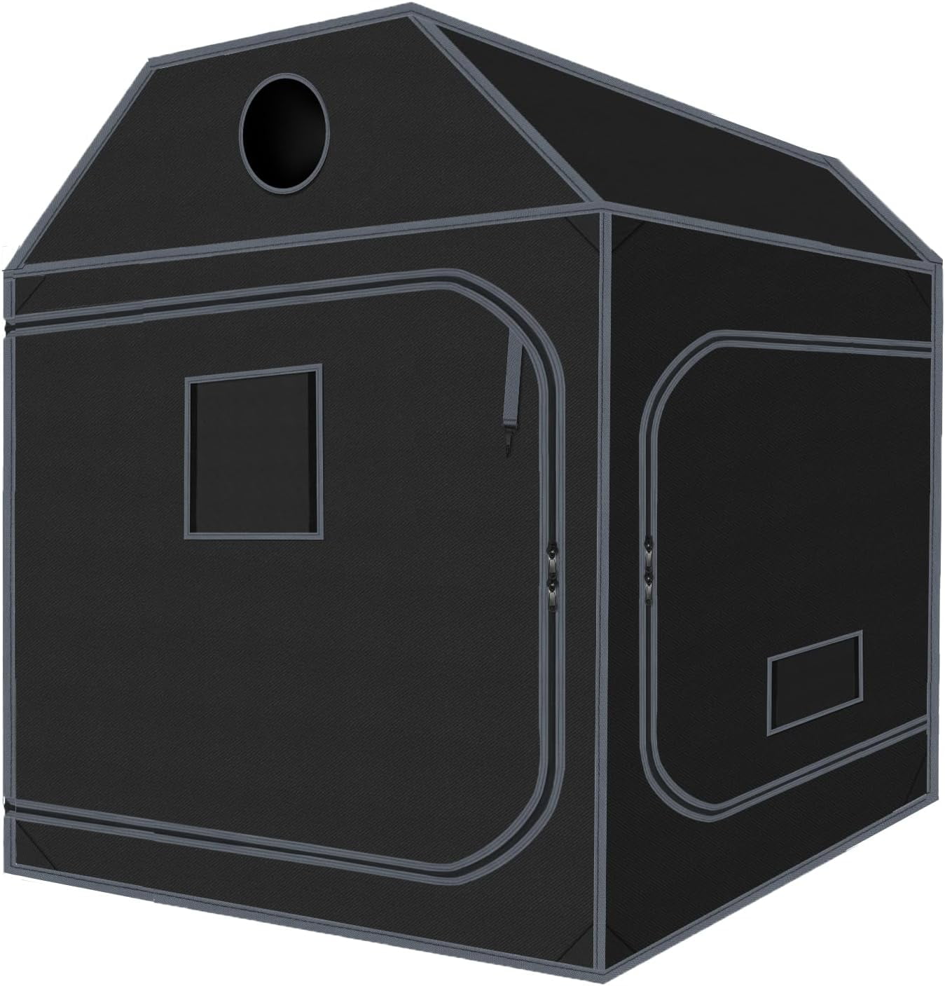 2x2 Grow Tent 24"x24"x36" Grow Tents 600D Mylar Hydroponic Indoor ...