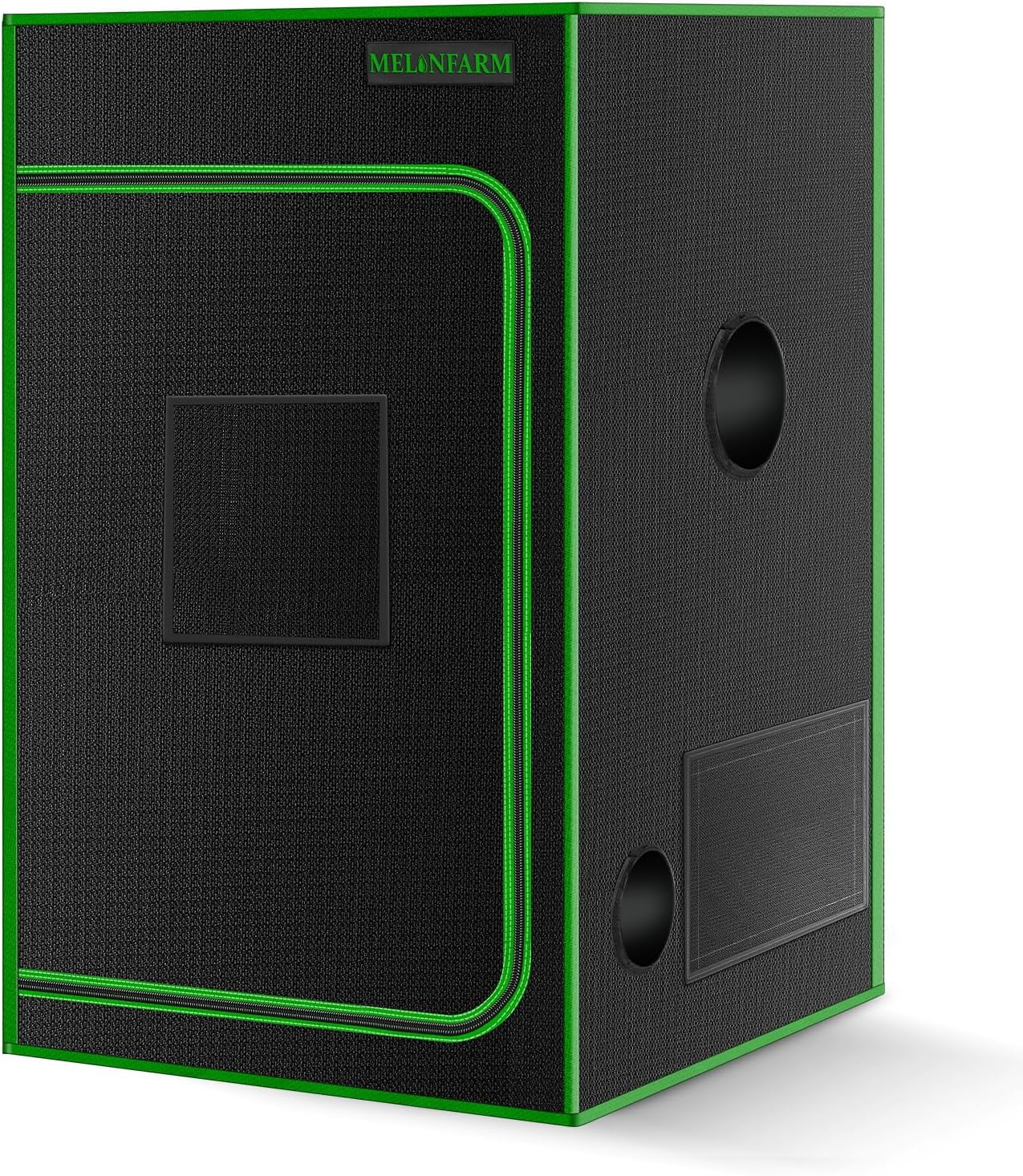 2x2 Grow Tent, 24"x24"x48'' High Reflective 600D Diamond Mylar Canvas ...