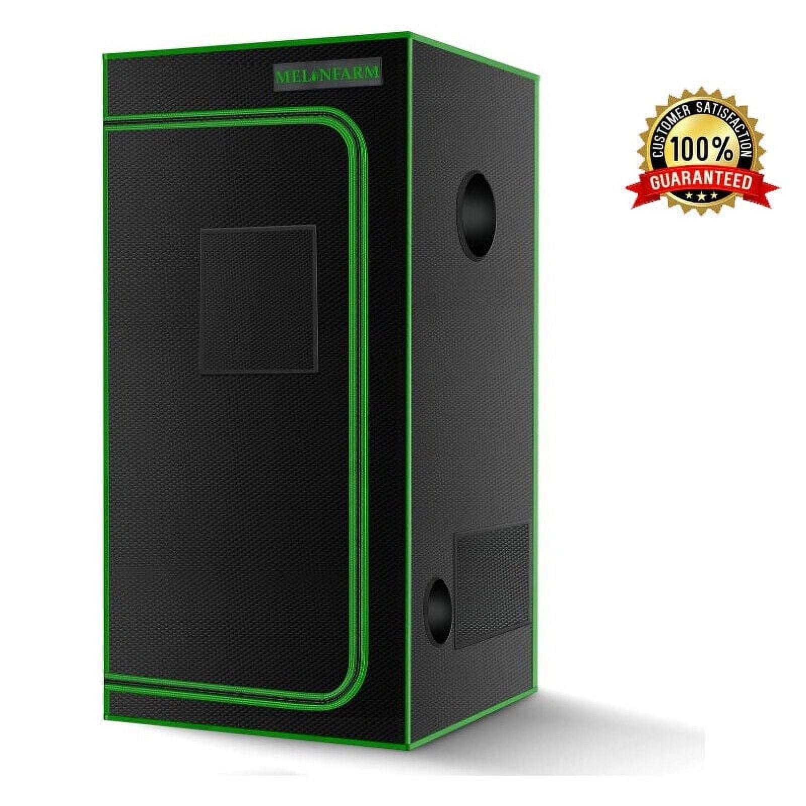 2x2 Grow Tent Reflective 600D Diamond Mylar Canvas W/ Observation ...