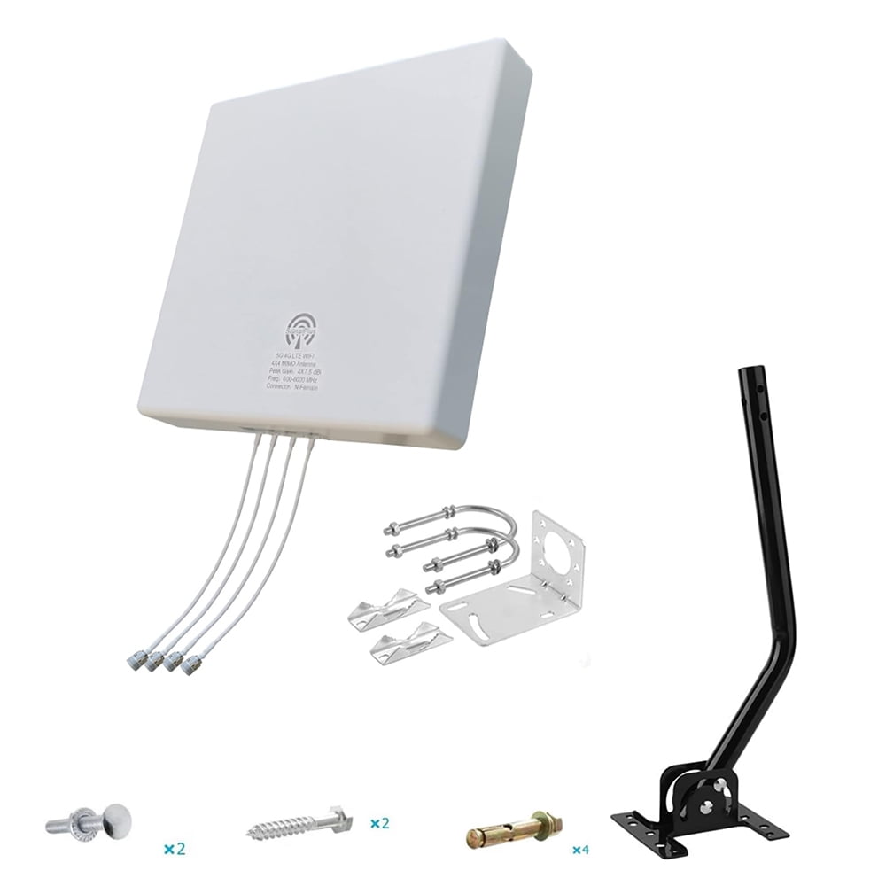 2x2 MIMO Antenna for T-Mobile, Outdoor TV Antenna with 4G LTE ...