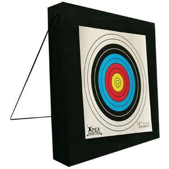2x2 ft Deluxe Square Foam Archery Target for Backyard - Double Layer ...